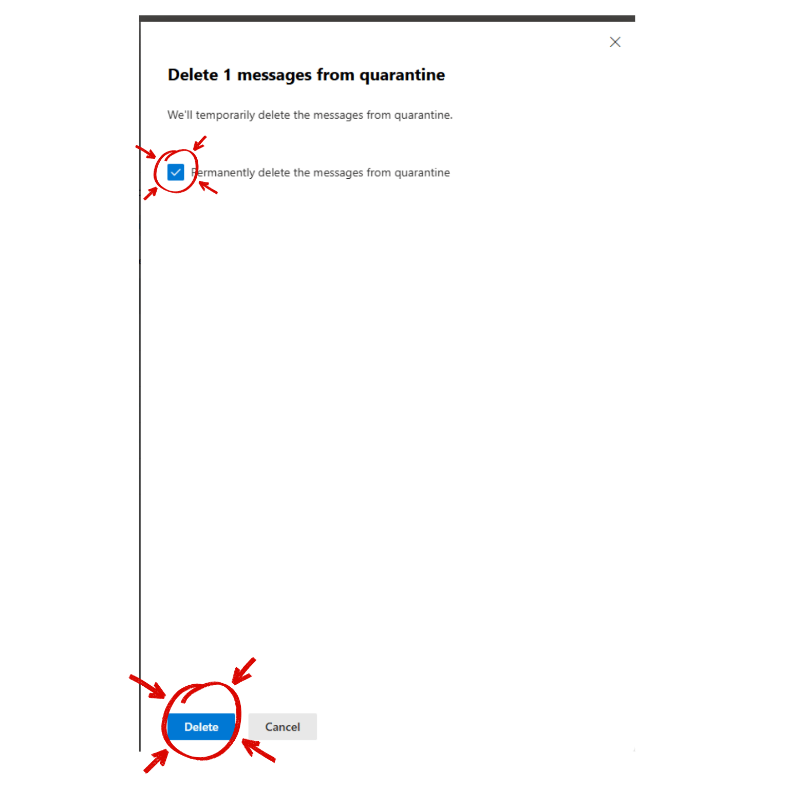 Safely Releasing Quarantined Emails in Microsoft Defender