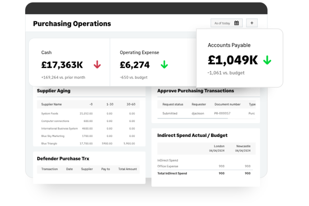 Sage Intacct ERP System